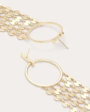 Ramy Brook Miraya Enamel Chandelier Earrings