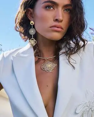 Ramy Brook Laya Medallion Necklace