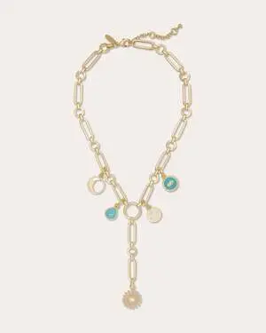 Ramy Brook Cara Chain Lariat Necklace