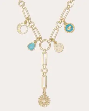 Ramy Brook Cara Chain Lariat Necklace