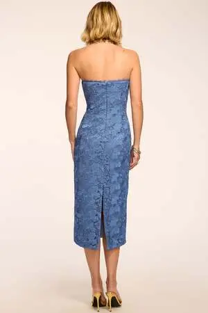 Ramy Brook Tessa Lace Strapless Midi Dress