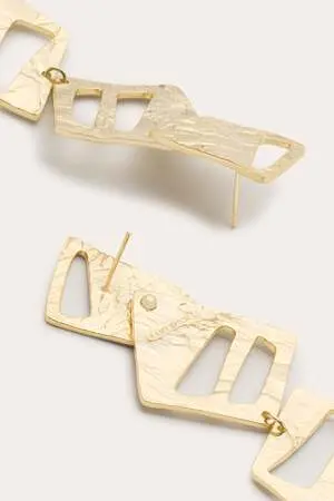 Ramy Brook Elina Geometric Statement Earrings