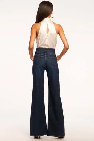 Ramy Brook Liv High-rise Wide Leg Jean