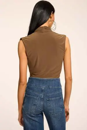 Ramy Brook Evie Cropped Jersey Top