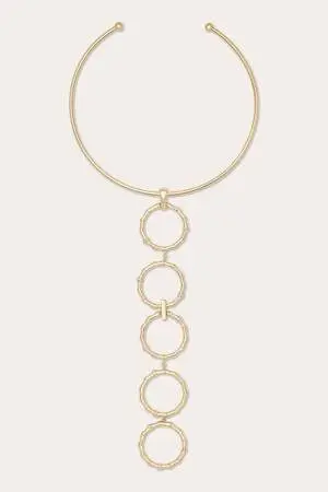 Ramy Brook Chiara Statement Choker - Gold