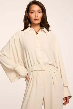 Ramy Brook Lilliana Button Down Top