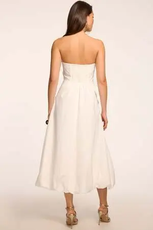 Ramy Brook Zaria Embellished Strapless Midi Dress