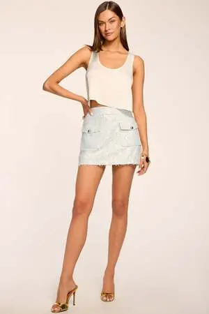 Ramy Brook Zoey Lace Mini Skirt
