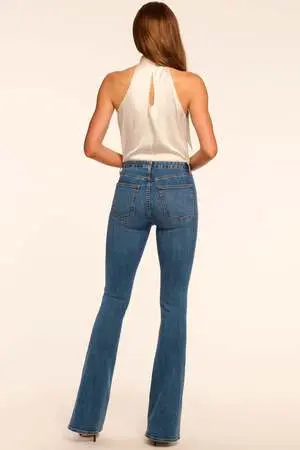 Ramy Brook Helena High-rise Flare Jean