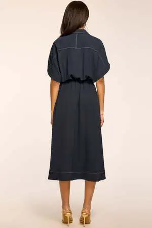 Ramy Brook Sonnet Embroidered Midi Dress