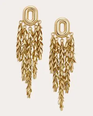 Ramy Brook Lysianne Statement Earrings - Gold