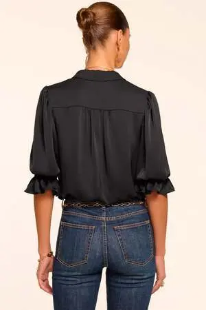 Ramy Brook Dina Button Down Bodysuit