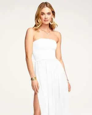 Ramy Brook Calista Coverup Maxi Dress - White