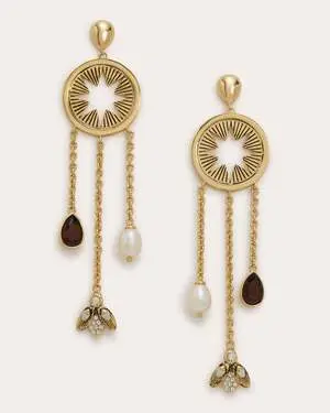 Ramy Brook Amandine Statement Earrings - Gold