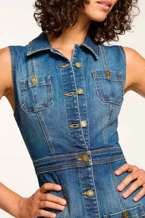 Ramy Brook Katalina Denim Mini Dress