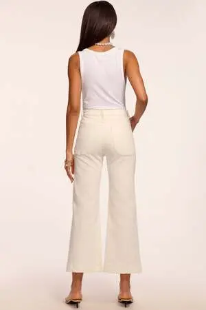 Ramy Brook Clifford Cropped Wide Leg Jean