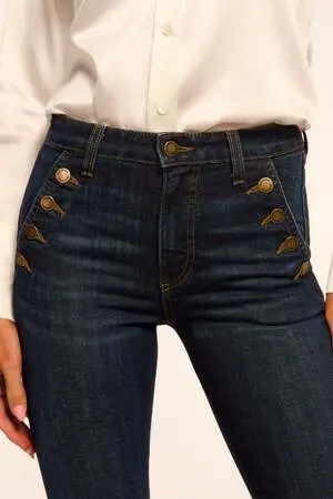 Ramy Brook Helena High-rise Flare Jean