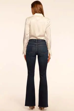 Ramy Brook Helena High-rise Flare Jean