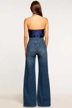 Ramy Brook Liv High-rise Wide Leg Jean