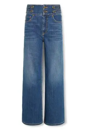 Ramy Brook Liv High-rise Wide Leg Jean