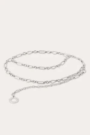 Ramy Brook Kellie Chain Belt - Silver