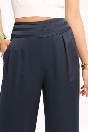 Ramy Brook Joss Cropped Wide Leg Pant