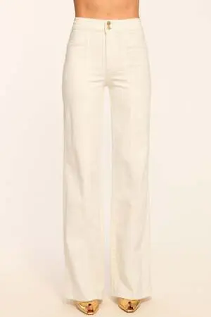 Ramy Brook Tina High-rise Wide-leg Jeans