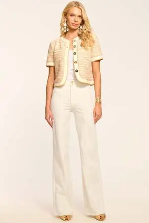 Ramy Brook Tina High-rise Wide-leg Jeans