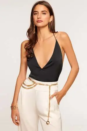 Ramy Brook Noelle V-neck Camisole - Black