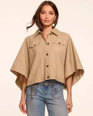 Ramy Brook Beatrice Canvas Jacket - Sandstone