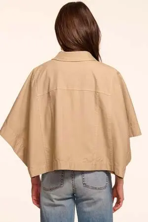Ramy Brook Beatrice Canvas Jacket - Sandstone