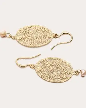 Ramy Brook Rio Leaf Earrings