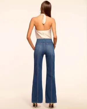 Ramy Brook Tina High-rise Wide Leg Jean