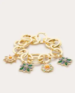Ramy Brook Camila Flower Charm Bracelet