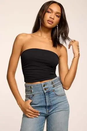 Ramy Brook Raya Solid Jersey Tube Top