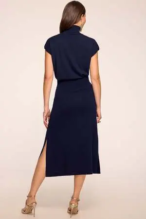 Ramy Brook Abby Knit Midi Wrap Skirt