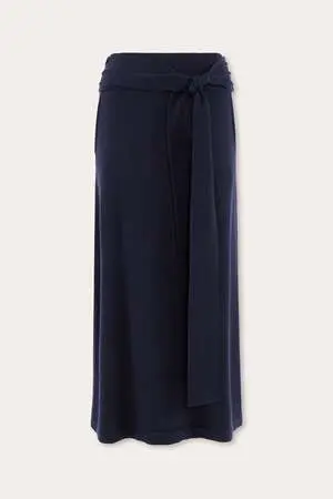 Ramy Brook Abby Knit Midi Wrap Skirt