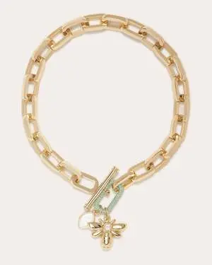 Ramy Brook Daisy Bee Toggle Necklace - Gold