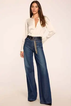 Ramy Brook Ciara Wide Leg Jean