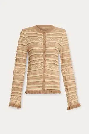 Ramy Brook Callie Ribbed Knit Cardigan