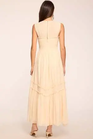 Ramy Brook Mila Smocked Midi Dress
