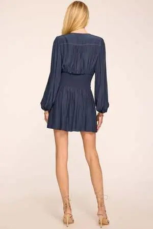 Ramy Brook Jules Long Sleeve Mini Dress