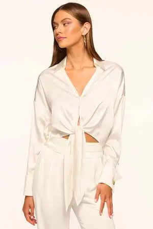 RAMY BROOK Ramy Brook Farrah Silk Blouse