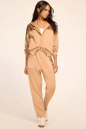 Ramy Brook Frances Satin Knit Jogger