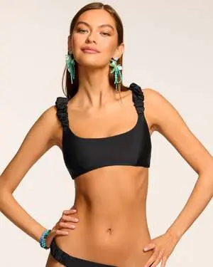 Ramy Brook Rachel Scoop Neck Bikini Top