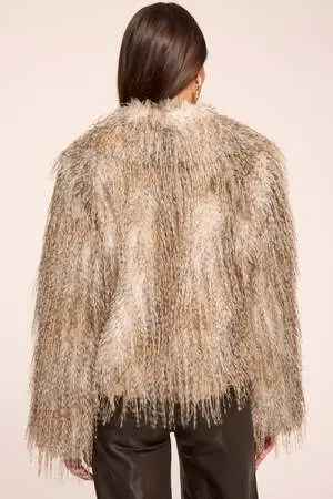 Ramy Brook Lacey Faux Fur Jacket