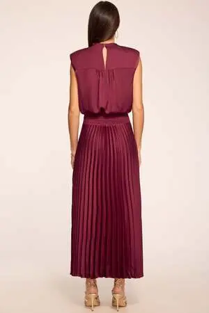 Ramy Brook Farah Draped Luxury Maxi Dress
