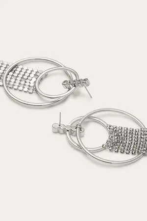 Ramy Brook Nora Chain Mesh Earrings