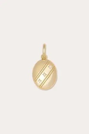 Ramy Brook Oval Charm - Gold