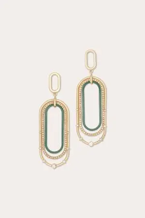 Ramy Brook Mila Crystal Earrings